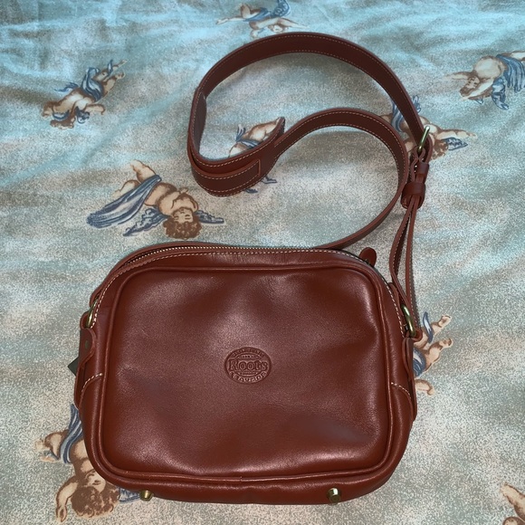 Roots | Bags | Roots Genuine Leather Crossbody Bag | Poshmark